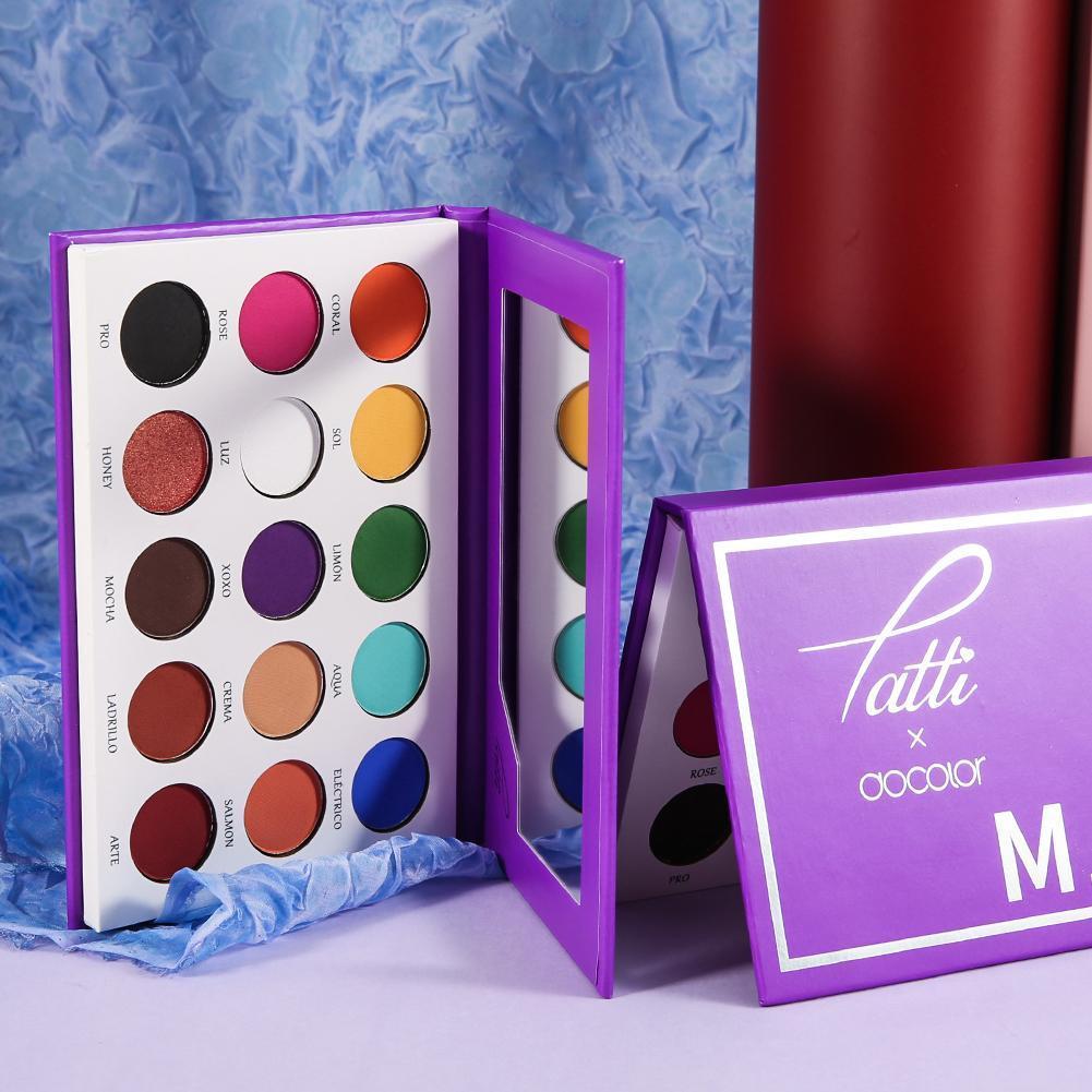 Docolor - XOXO Tatti & Docolor M.U.A Palette 15 colores - Cosmeticos